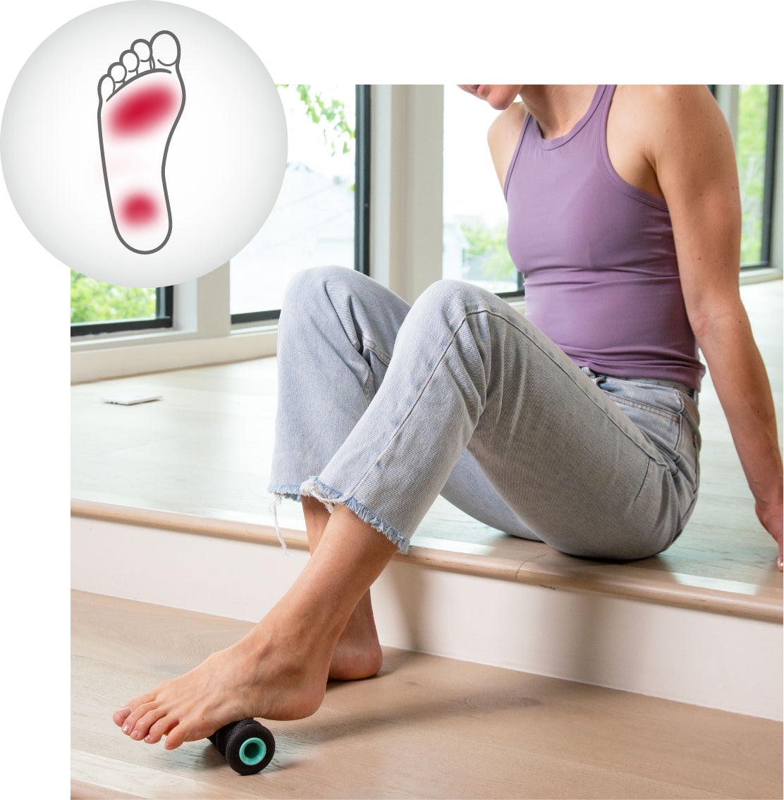 Chirp Wheel XR 2" Foot Roller – Chirp™